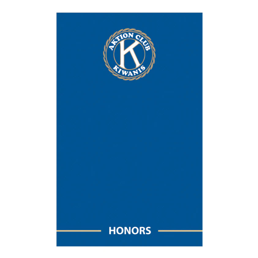 Aktion Club Honor Banner | Kiwanis Family Products