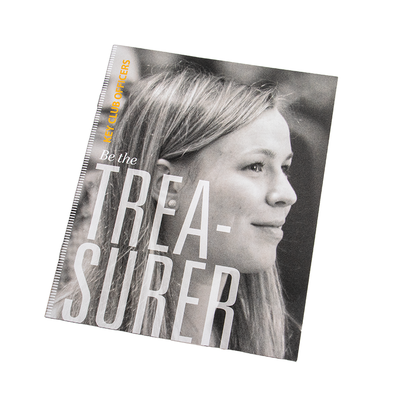 Key Club Officer Guide-Treasurer | Kiwanis Family Products