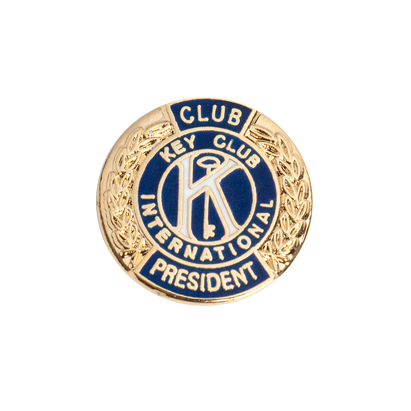 Key Club President Pin | Kiwanis Family Products